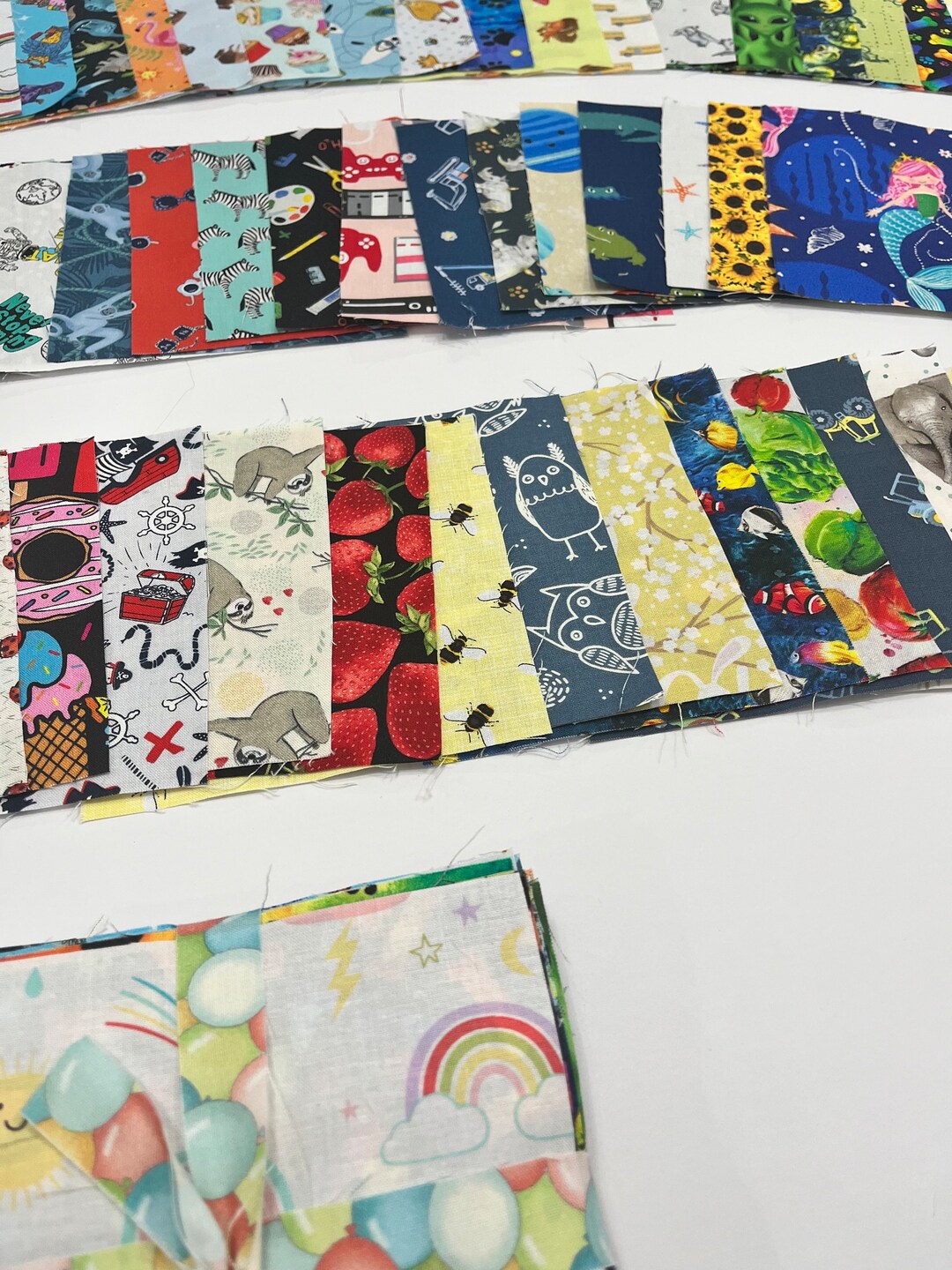 I-spy Charm Pack - 5" Squares - No Duplicates - 72 + 1 Bonus - Etsy