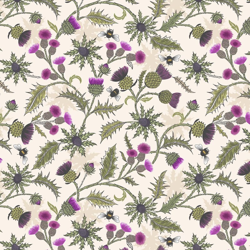 Thistle Fabric - Etsy
