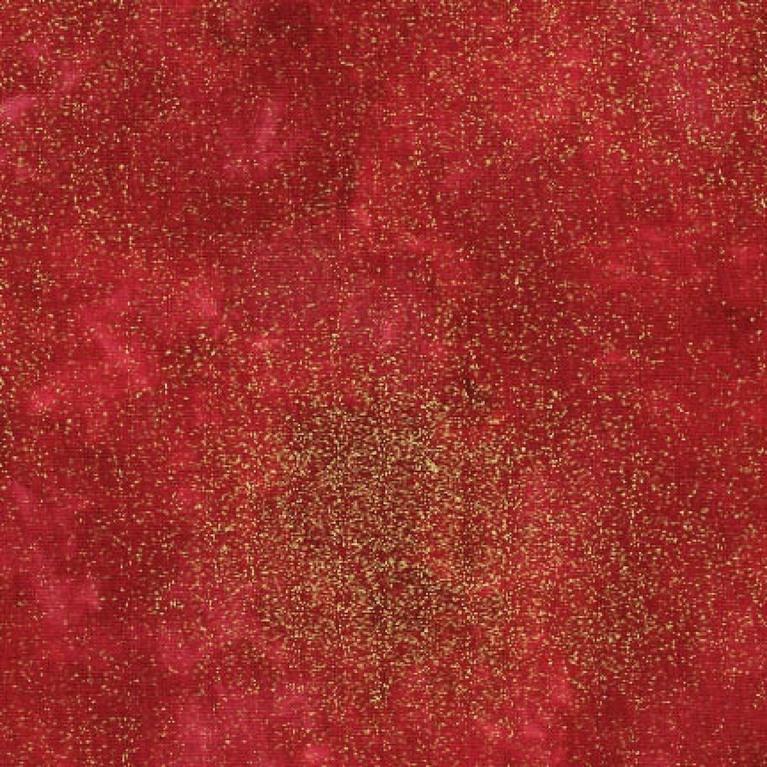 Timeless Treasures Shimmer - Red Metallic Texture Fabric // Quilting ...