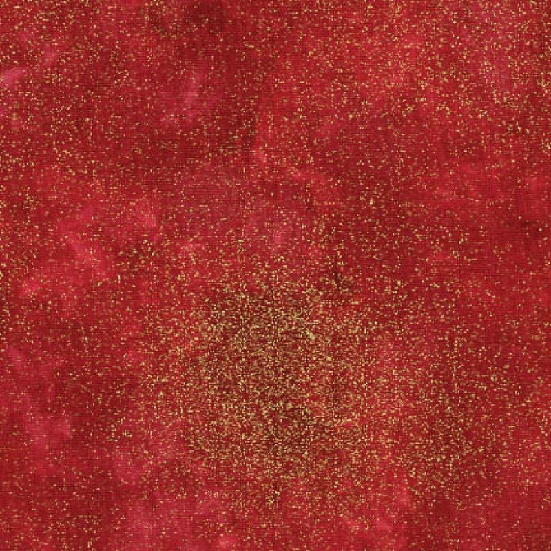 Red Gold Fabric - Etsy