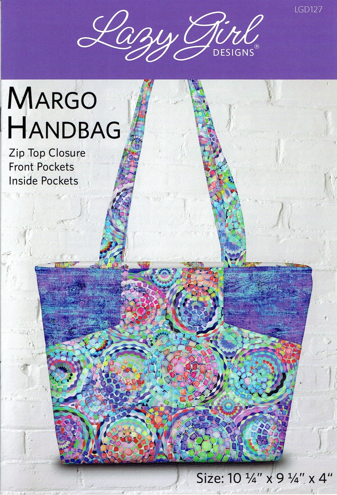 Margo Handbag Pattern by Lazy Girls Design // Purse Pattern // Bag ...