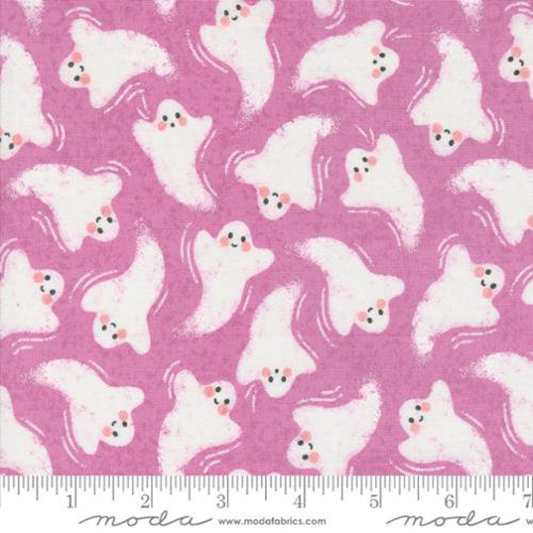 Hey Boo Friendly Ghost Purple Haze by Moda Fabrics // 100% Cotton ...