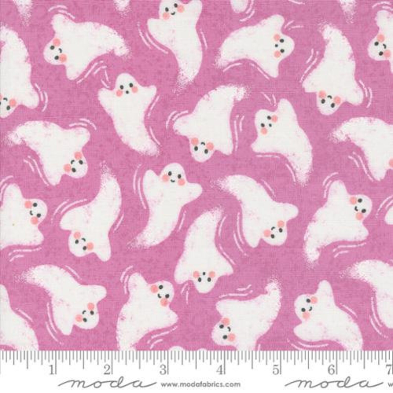 Hey Boo Friendly Ghost Purple Haze by Moda Fabrics // 100% Cotton ...