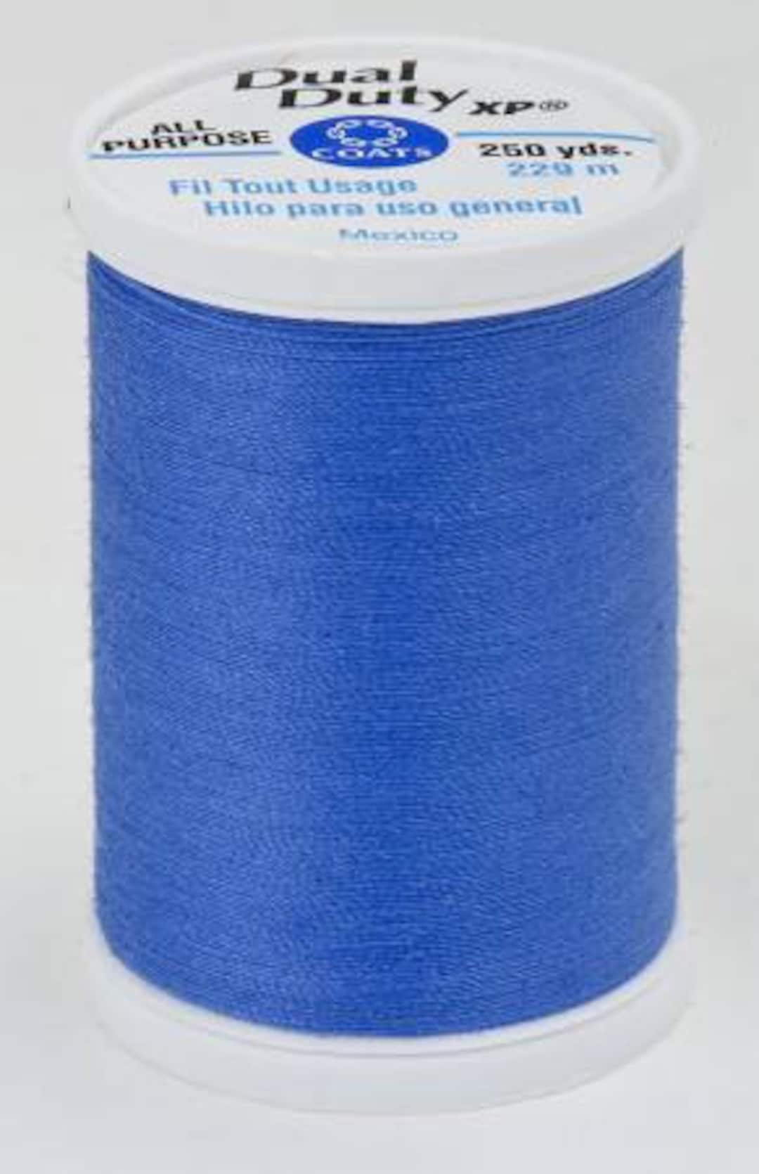 True Blue Dual Duty XP Polyester Thread 250yds #S9104150 Coats & Clark ...
