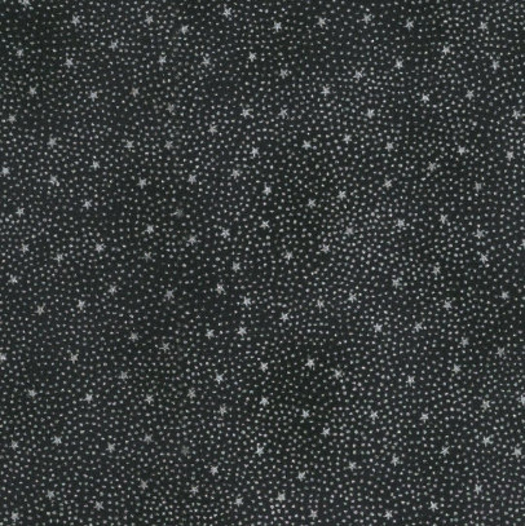 We Love Christmas - Black/silver Stars by Stof Fabrics // Quilting ...