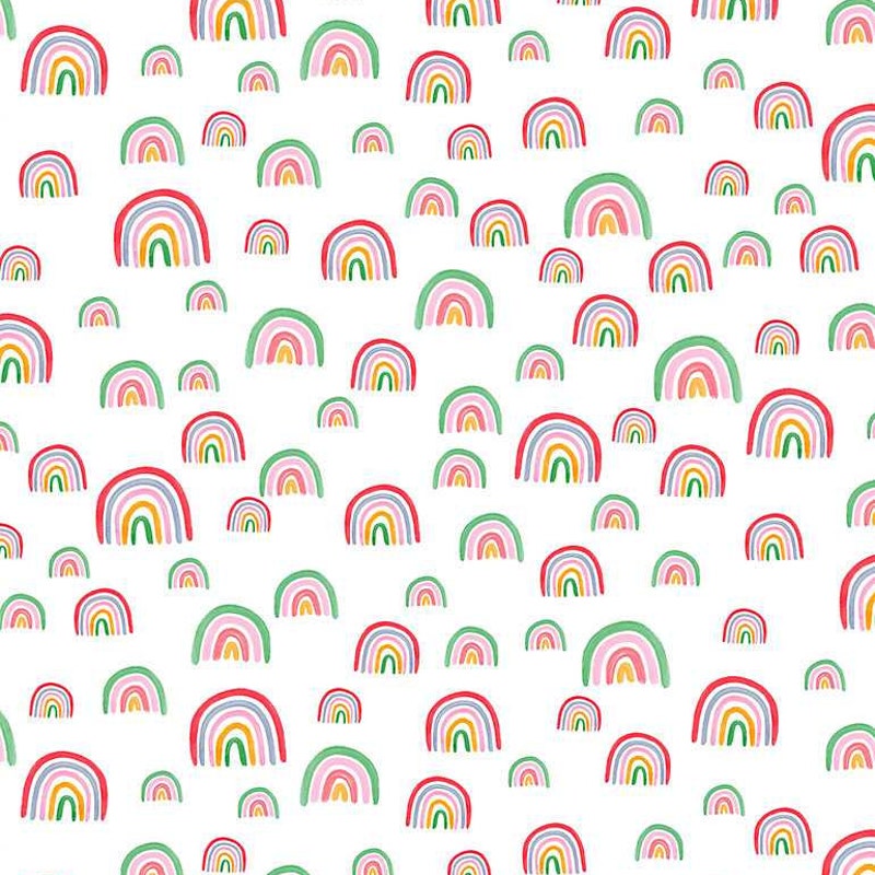 Rainbow Fabric - Etsy