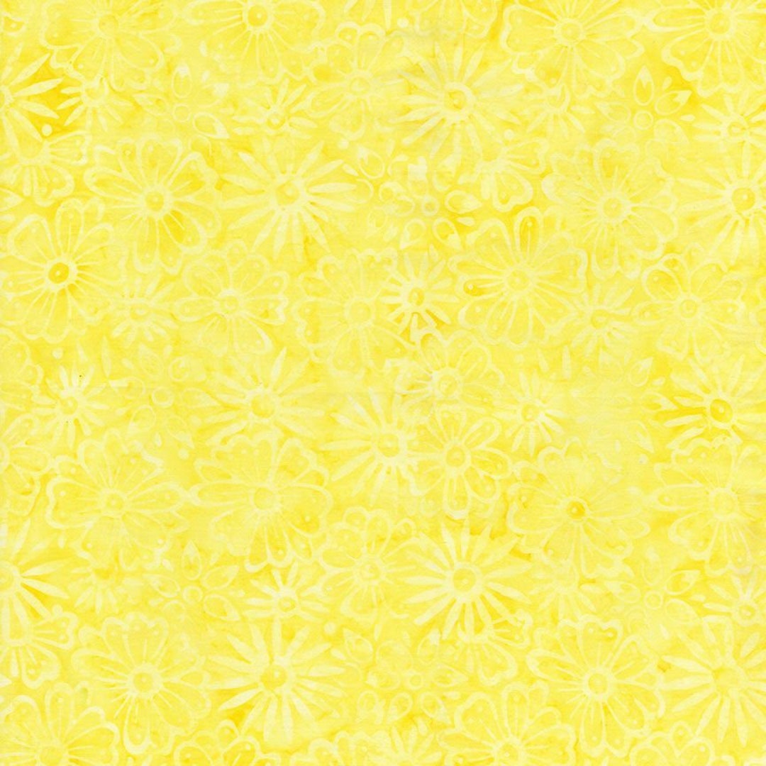 Tonga Batiks Splash Daisy Sun // Quilting Fabric // 100% Cotton ...