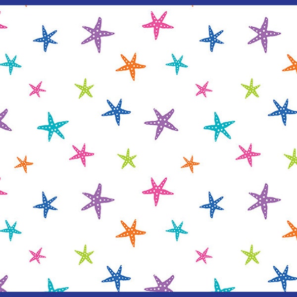 Starfish Fabric - Etsy
