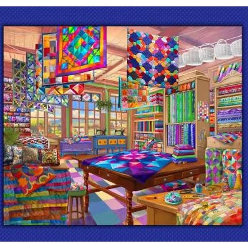 Sewing Theme Quilt Panels - Etsy