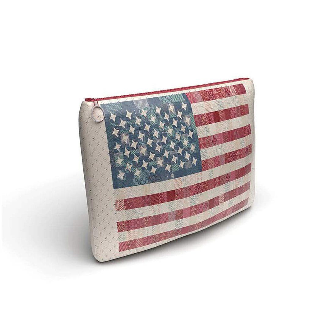 Lori Holt Americana Vinyl Project Bag // Patriotic Gift - Etsy