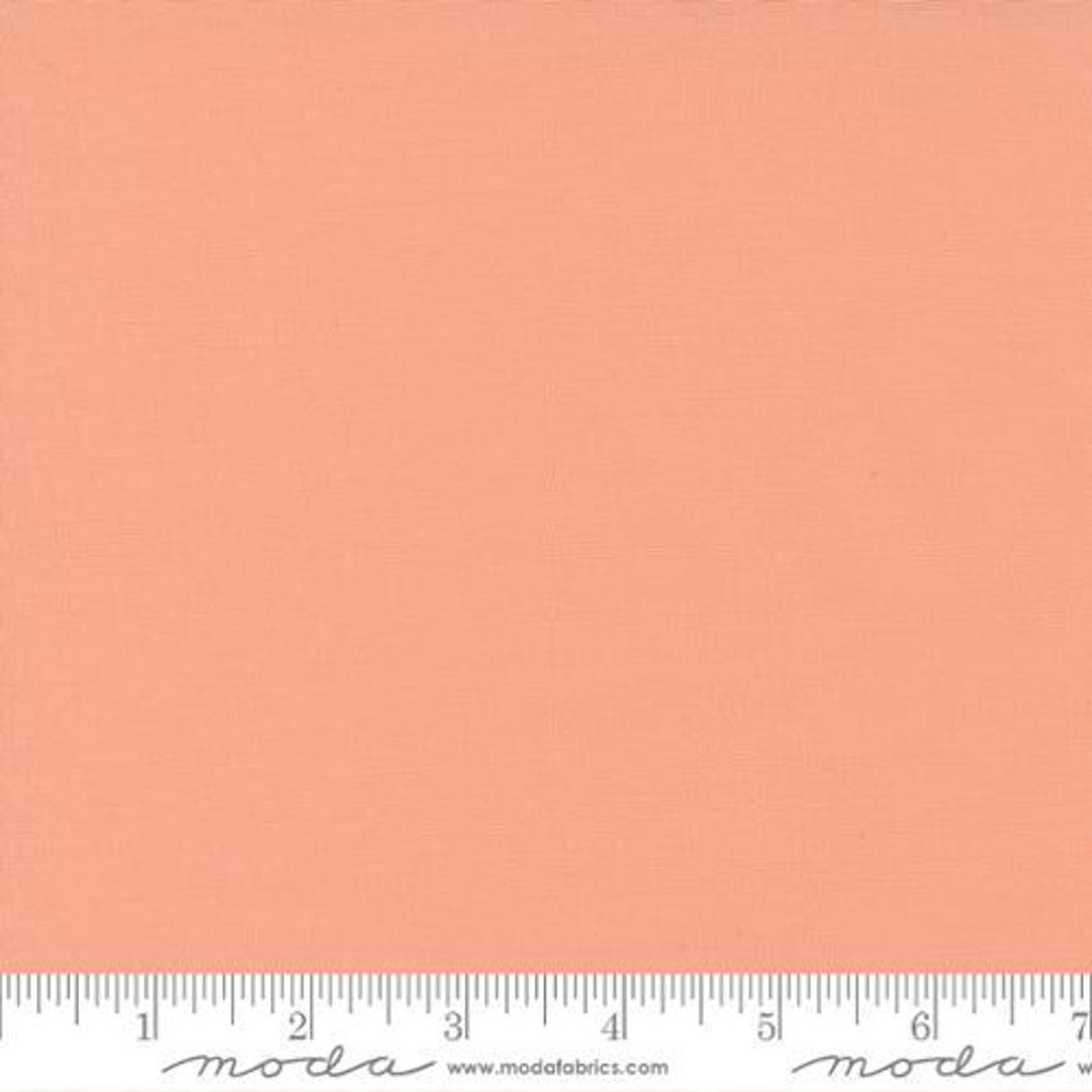 Moda Bella Solids - Peach // Quilting Cotton // 100% Cotton // Moda ...