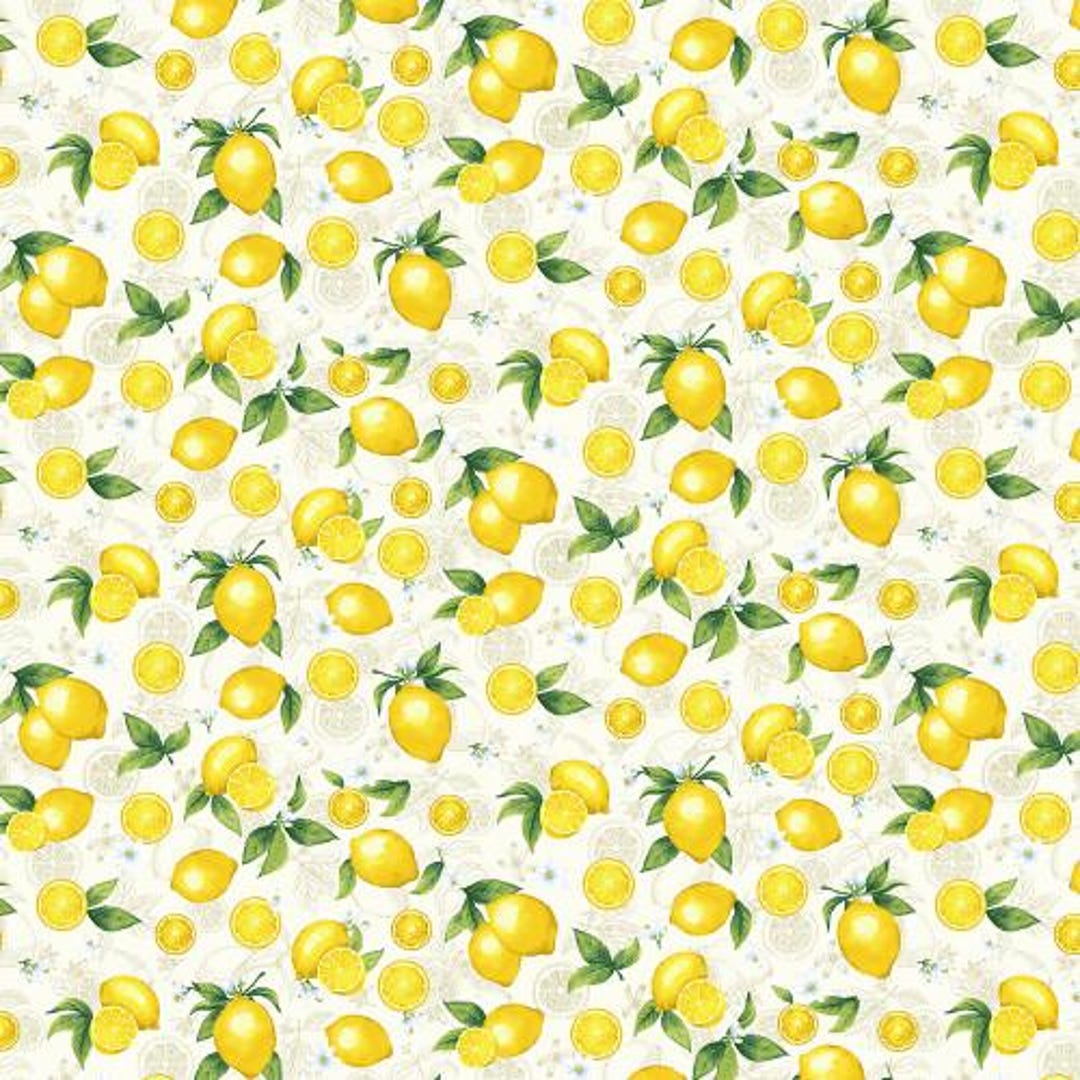 Splash of Lemon - Lemons by Timeless Treasures Fabrics // Quilting ...