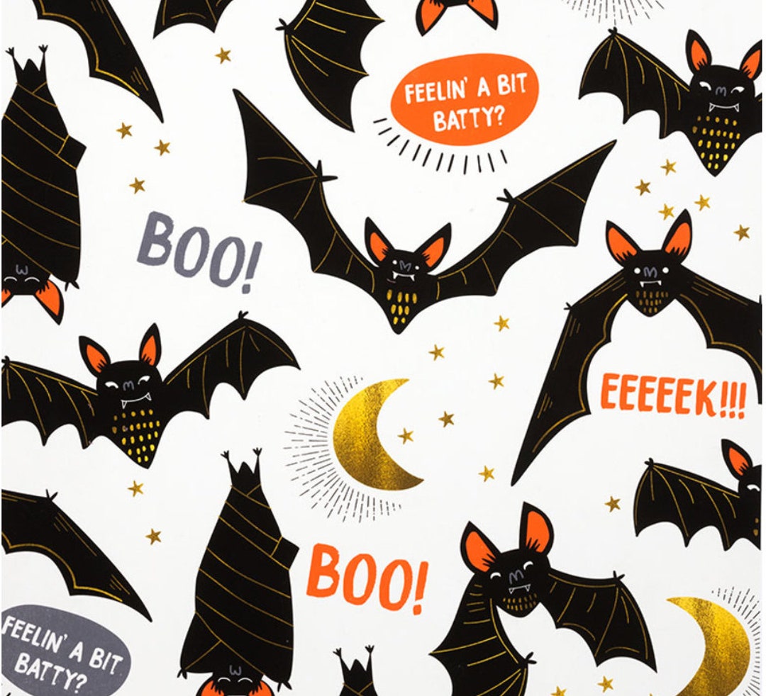 Boo! Eek! Bats! by Alexander Henry Fabrics // 100% Cotton // Quilting ...