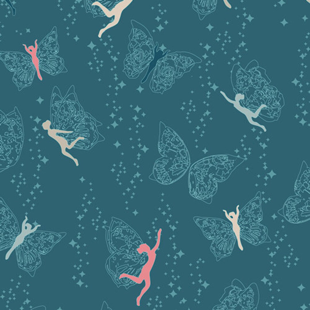Flower Child - Prairie Fairies Night by Art Gallery Fabrics // Quilting ...