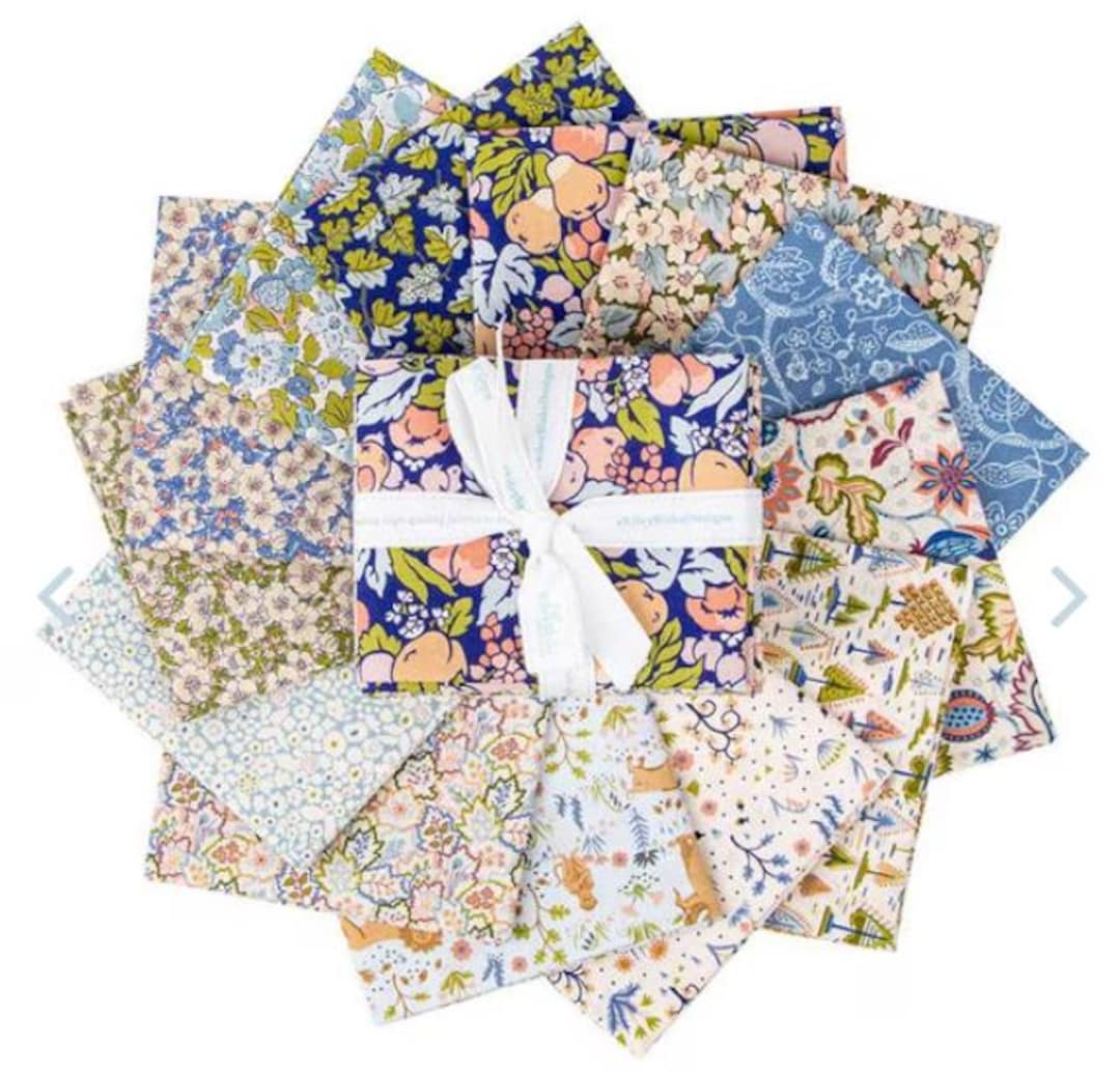 Liberty Fabrics Tree of Life Woodland Pastels FQ Bundle // Quilting ...