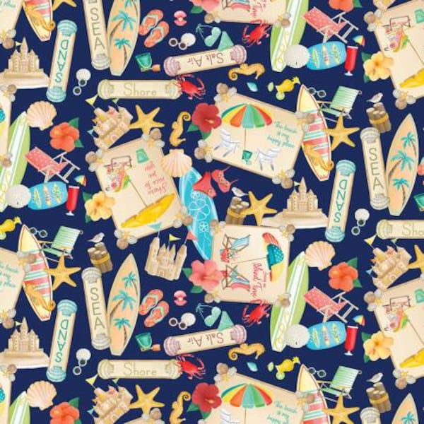 Beach Fabric - Etsy