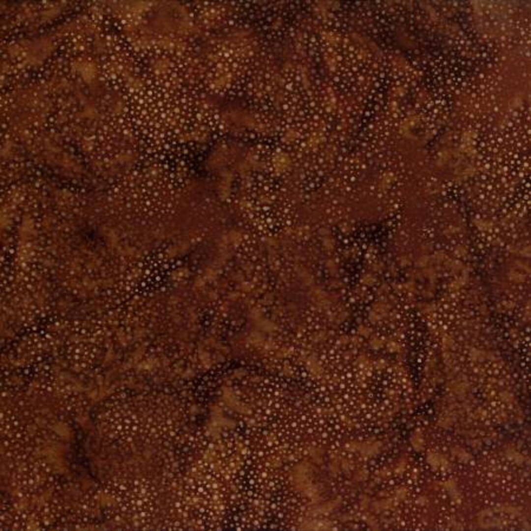 Hoffman Batiks Chocolate Bali Dots Batik // Quilting Fabric // 100% ...
