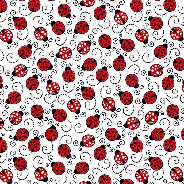 Ladybug Fabric - Etsy