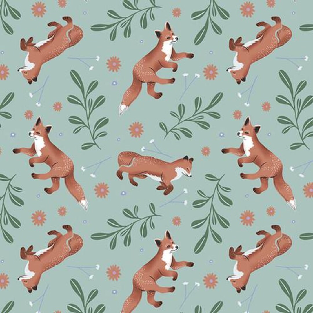 Woodland Magic - Foxes - by Studio E Fabrics // Quilting Cotton ...