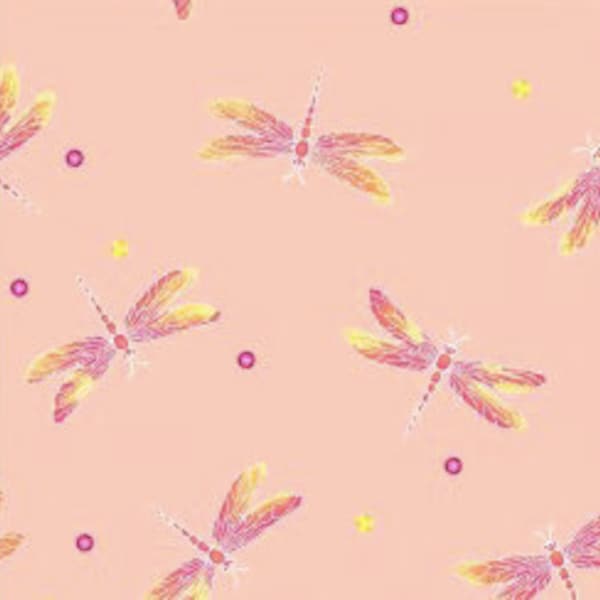 Dragonfly Fabric - Etsy