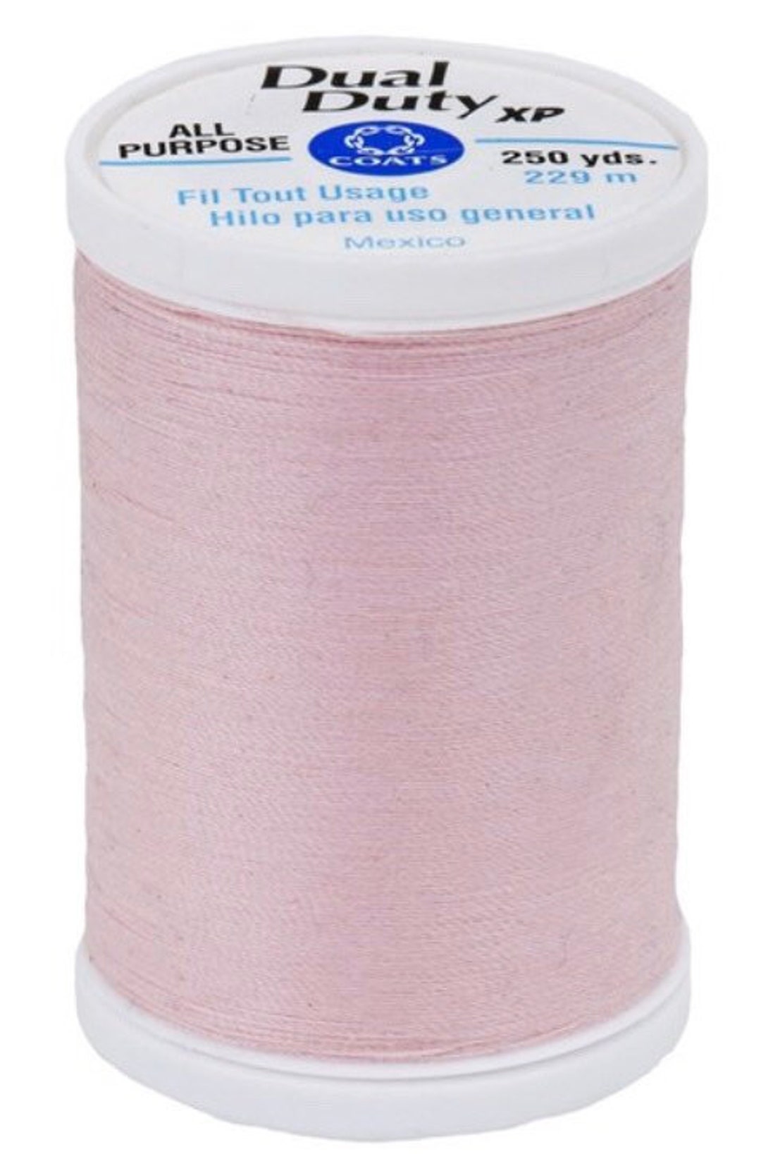 Light Pink Dual Duty XP Polyester Thread 250yds #S9101180 Coats & Clark ...
