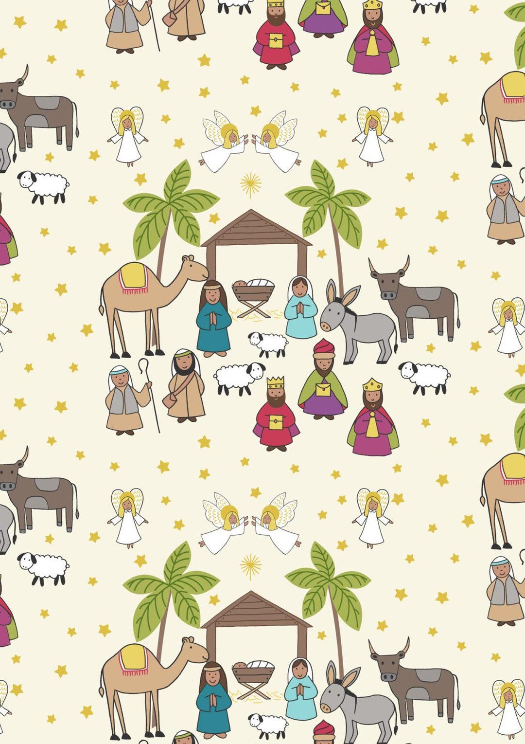 Away in a Manger - Nativity Scene by Lewis & Irene Fabrics // Quilting ...