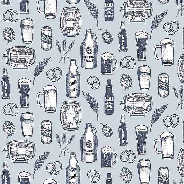 Beer Fabric - Etsy