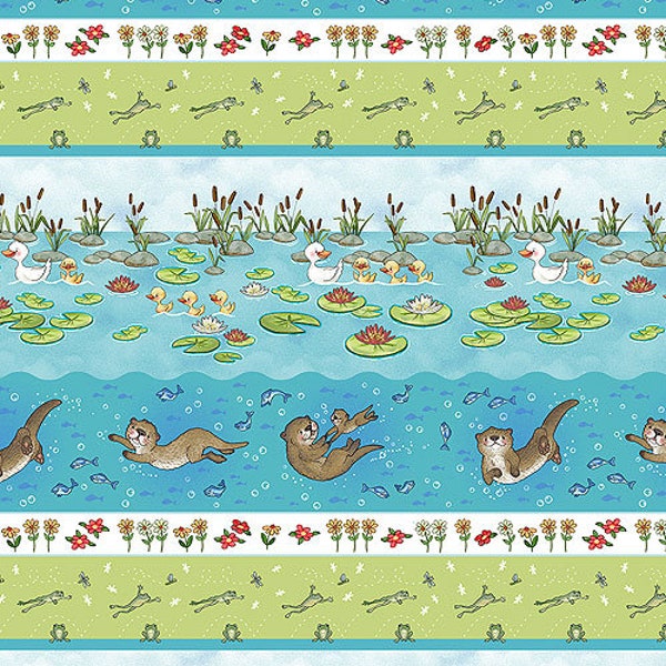 Otter Fabric - Etsy