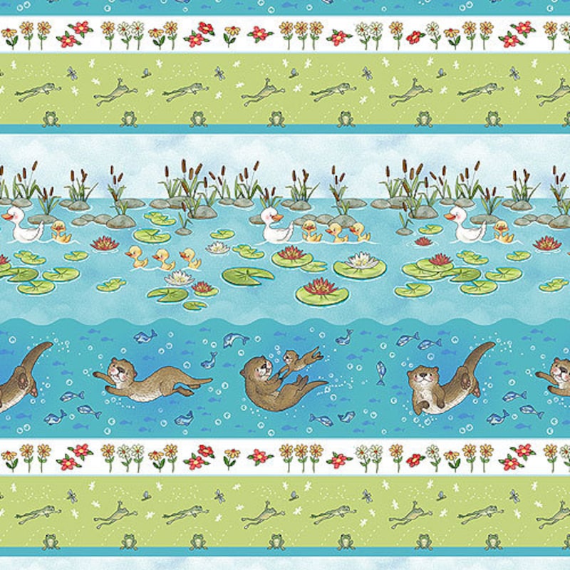 Otter Fabric - Etsy