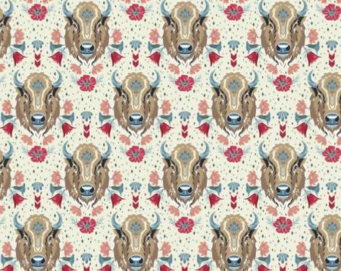 Buffalo Fabric Bison 1 by Jadegordon Buffalo Bison Southwestern Boho ...