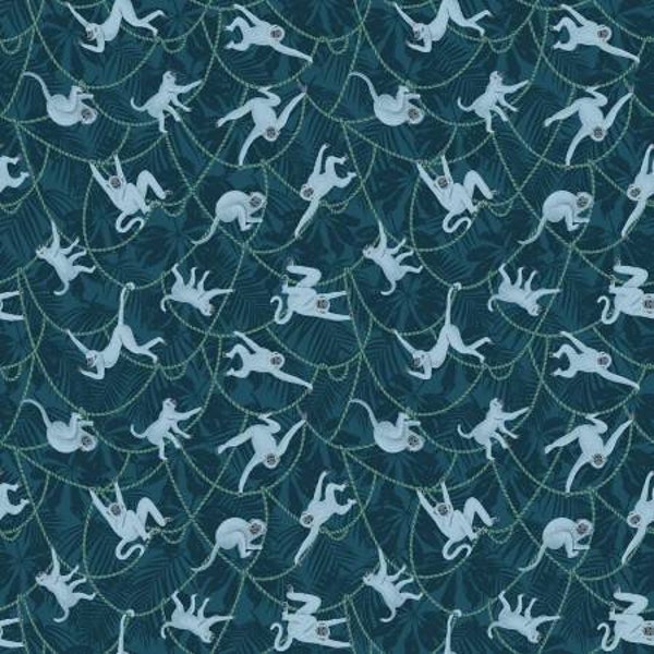 Monkey Fabric - Etsy