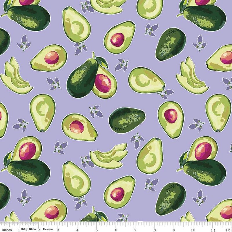Avocado Fabric - Etsy