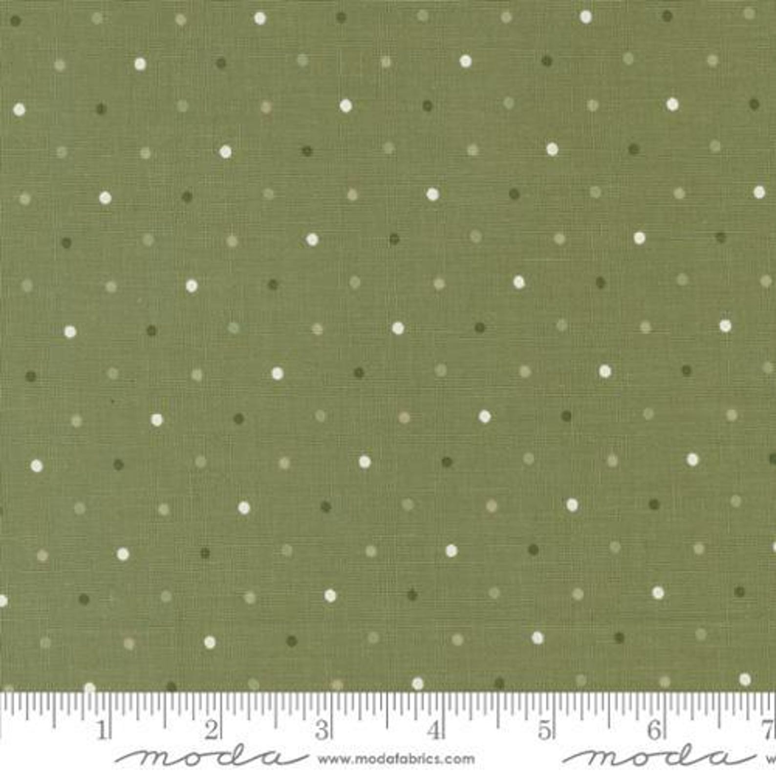 Magic Dot Fern by Moda Fabrics // Quilting Cotton // Cotton Woven ...