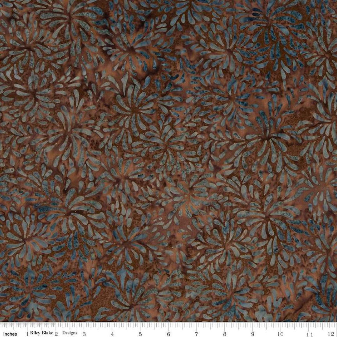 Expressions Batiks Tjaps Brown Gray Multi by Riley Blake Fabrics ...