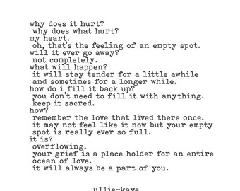 Ordinary Things 5 X 7 Poetry Card - Etsy