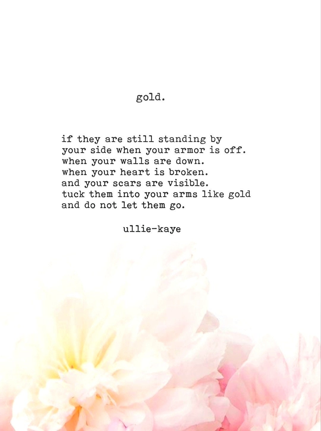 Gold ~ 5" X 7" Poetry Card - Etsy