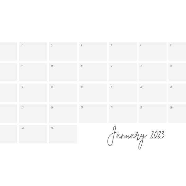 365 Day Calendar - Etsy