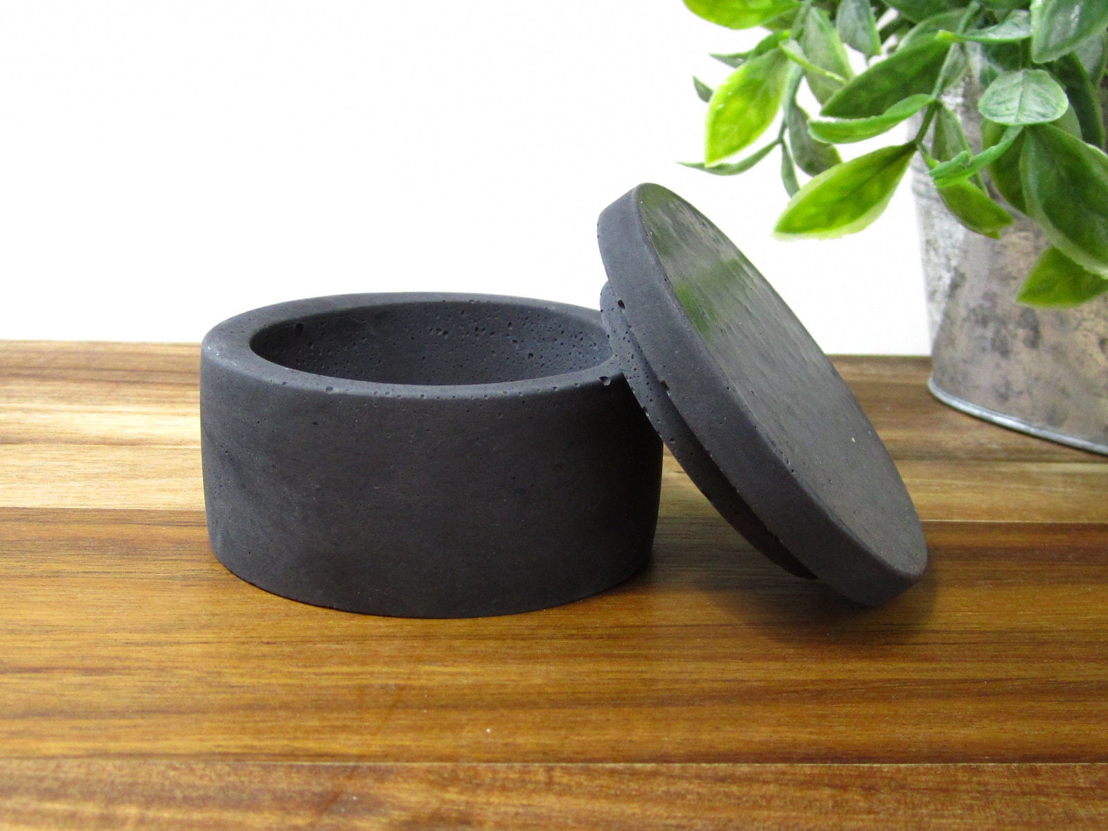 Salt Cellar With Lid / Salt Box / Salt Pinch Bowl / Salt Pig / - Etsy