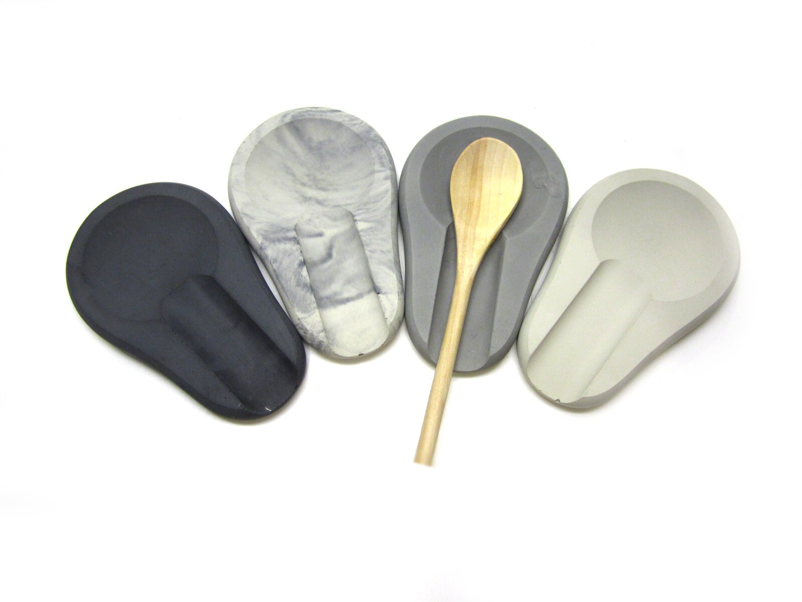 Spoon Rest Spoon Holder Spoon dish Concrete spoon Rest | Etsy