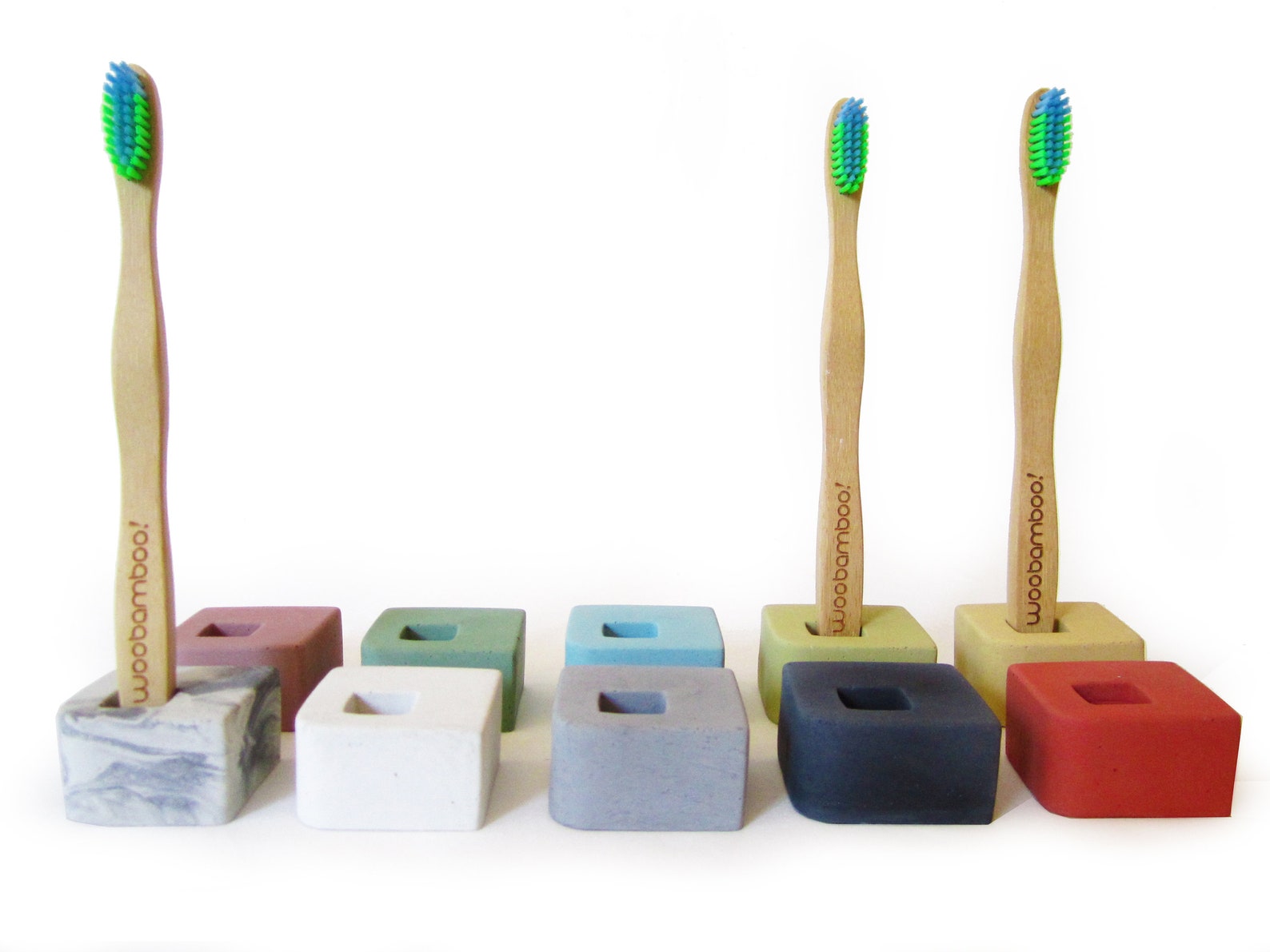 Toothbrush Holder Toothbrush Stand Concrete Toothbrush - Etsy