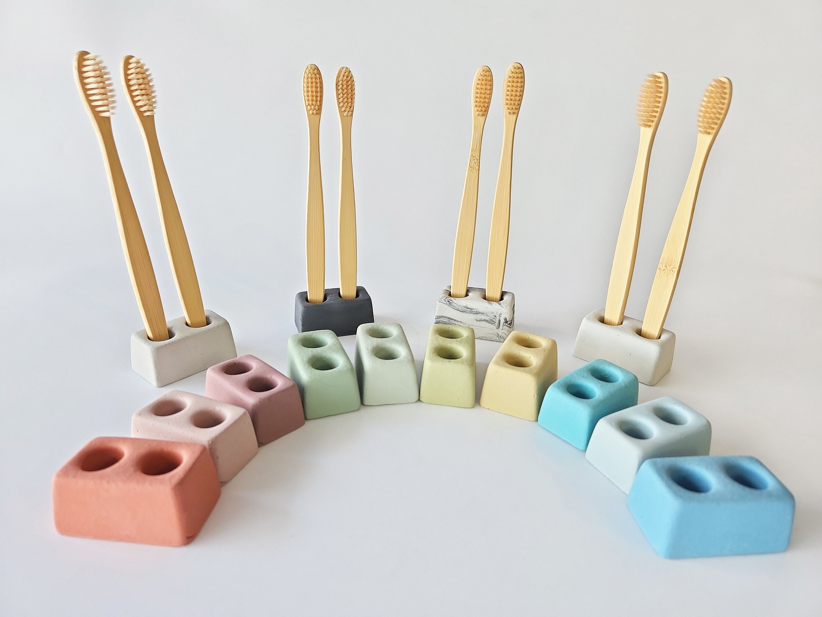 Toothbrush Holder Toothbrush Stand Modern Bathroom - Etsy