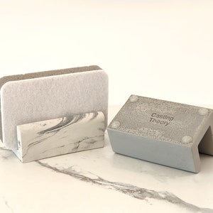 Sponge Holder, Concrete Sponge Dryer, Kitchen Accessories, Minimalist ...
