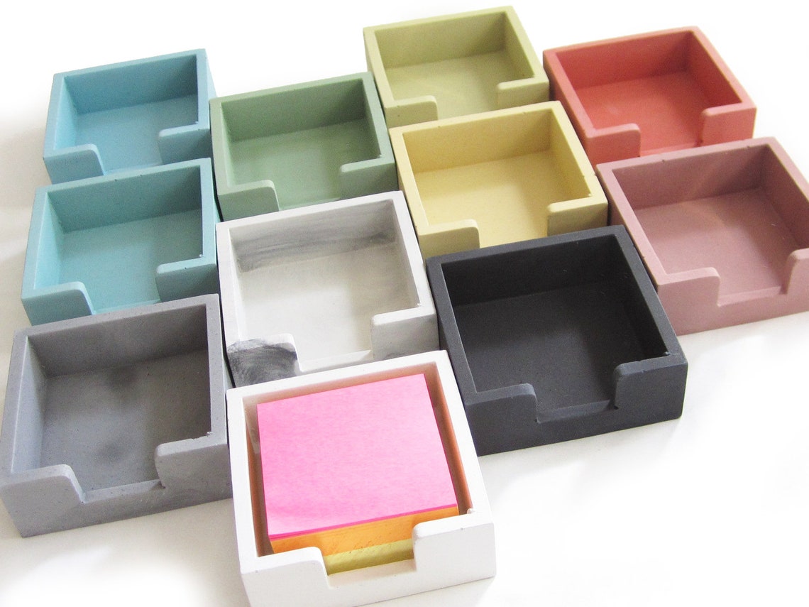 Sticky Note Holder Post It Holder Desk Accessories - Etsy Singapore