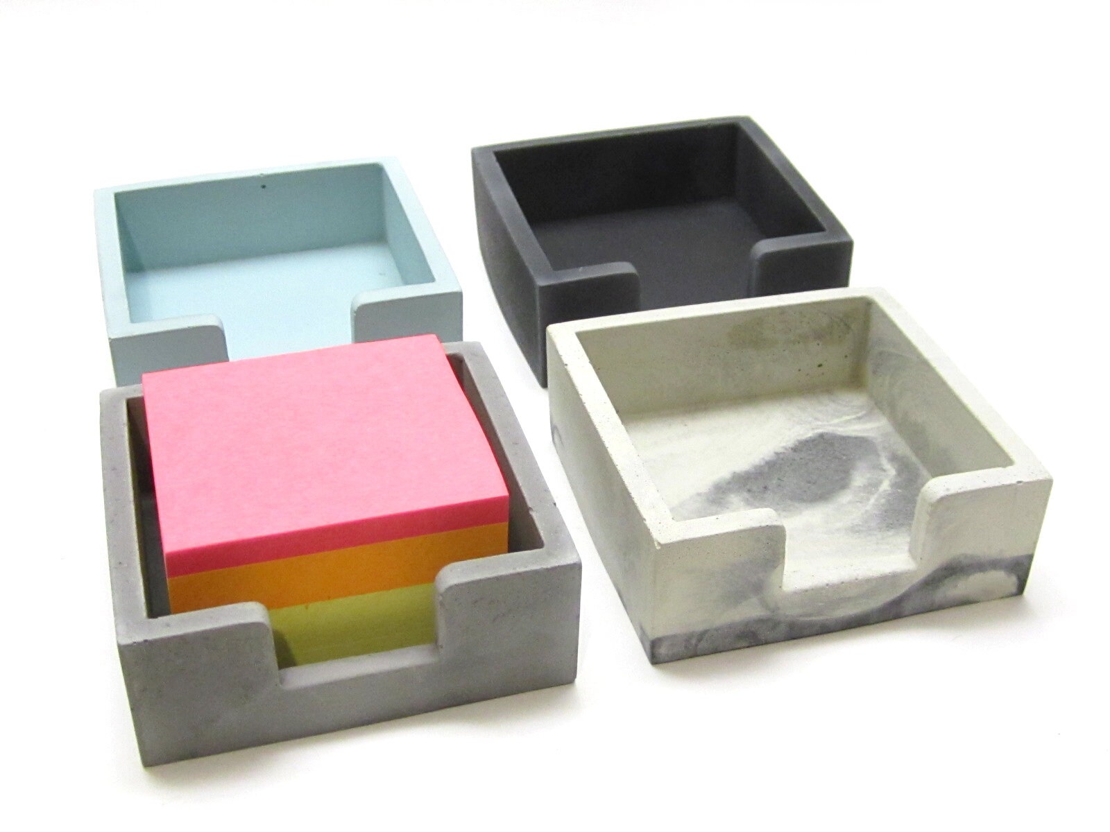 Sticky Note Holder Post It Holder Desk Accessories | Etsy Singapore