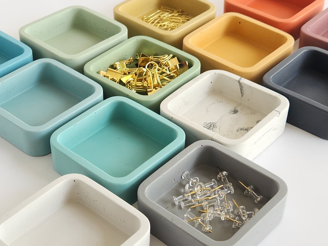 Desk Accessories, Paper Clip Holder, Push Pins & Thumb Tack Storage ...