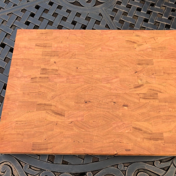 End Grain Thin Cutting Board - Etsy