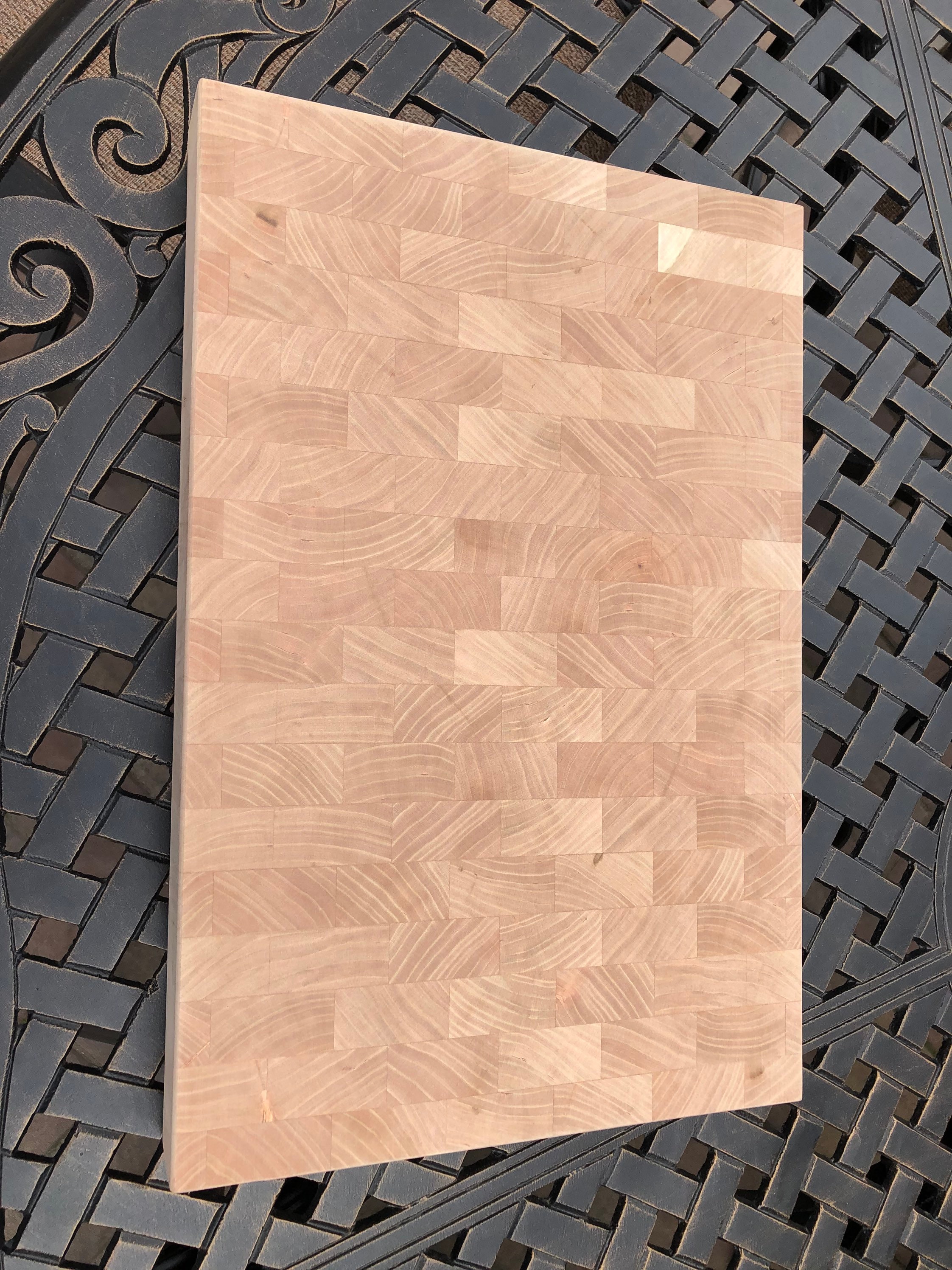 Cherry End Grain Cutting Board. - Etsy