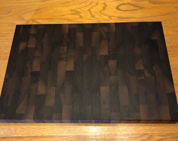 Walnut End Grain Cutting Board. - Etsy