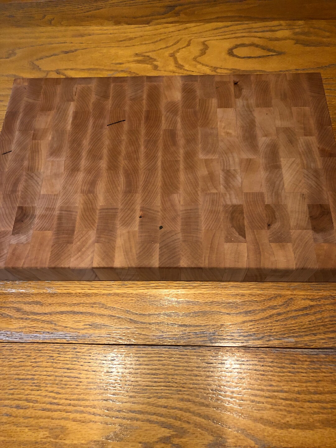 Maple End Grain Cutting Board - Etsy