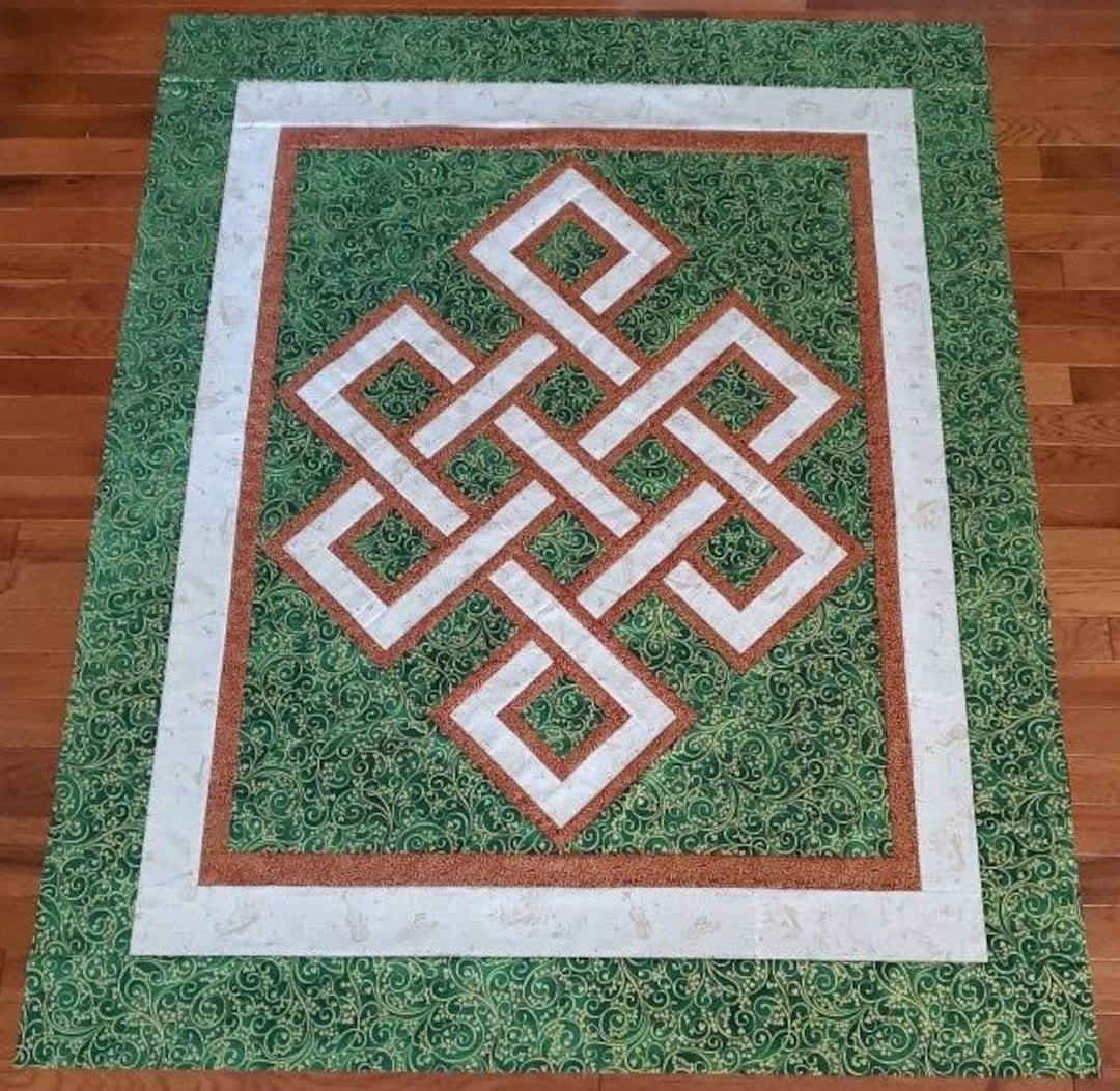 Queen Size Celtic Knot Quilt Pattern - Etsy